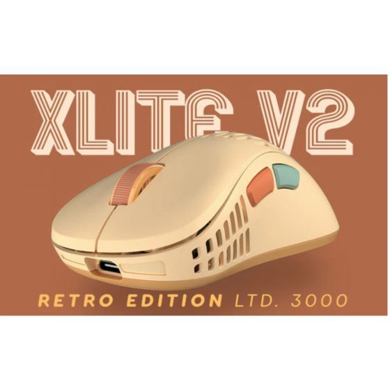 เมาส์ [MOUSE] Pulsar Xlite V2 Wireless Gaming Mouse – Retro Brown ...
