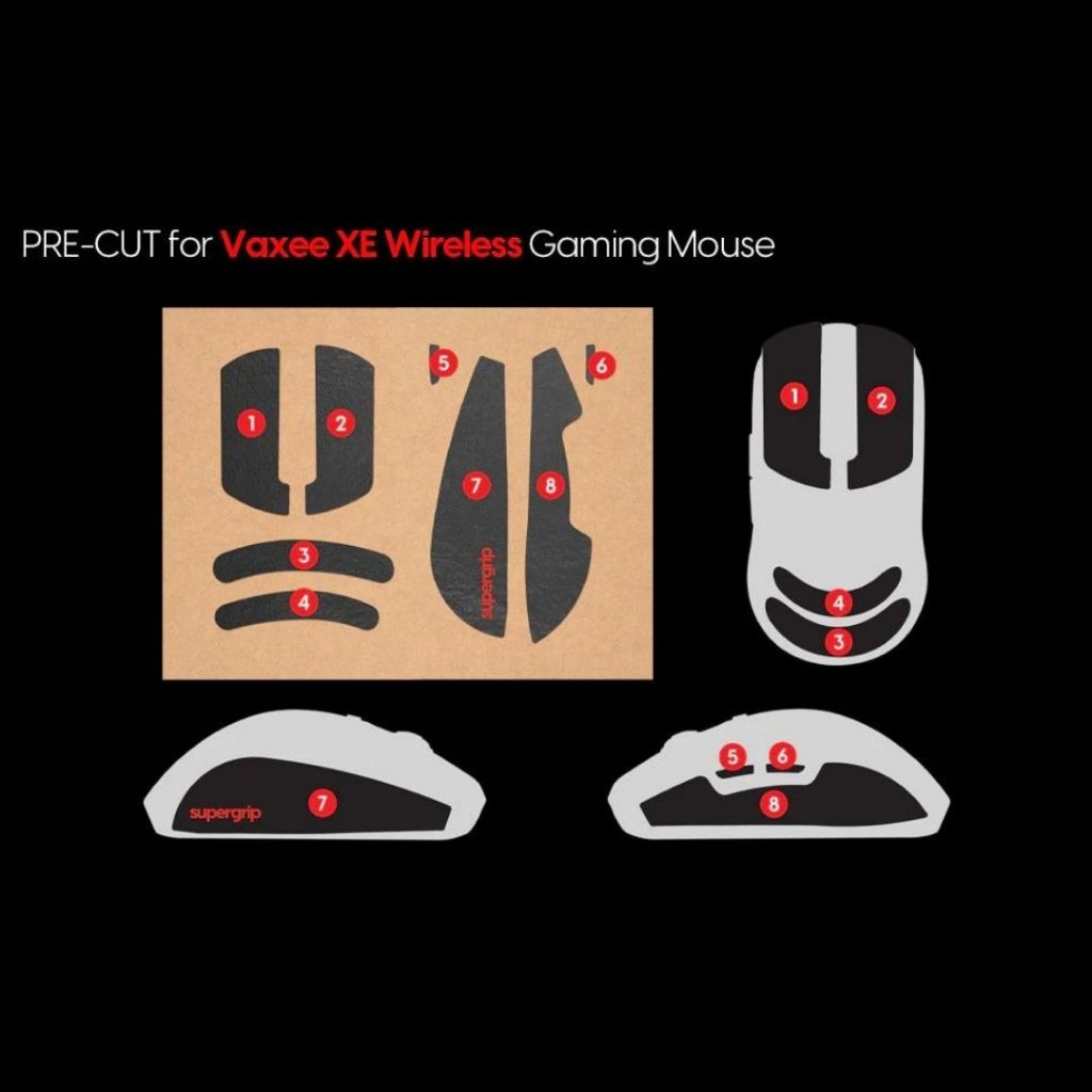 Grip Tape for Vaxee XE / XE Wireless – Ban Leong Chin Inter Co. Ltd.