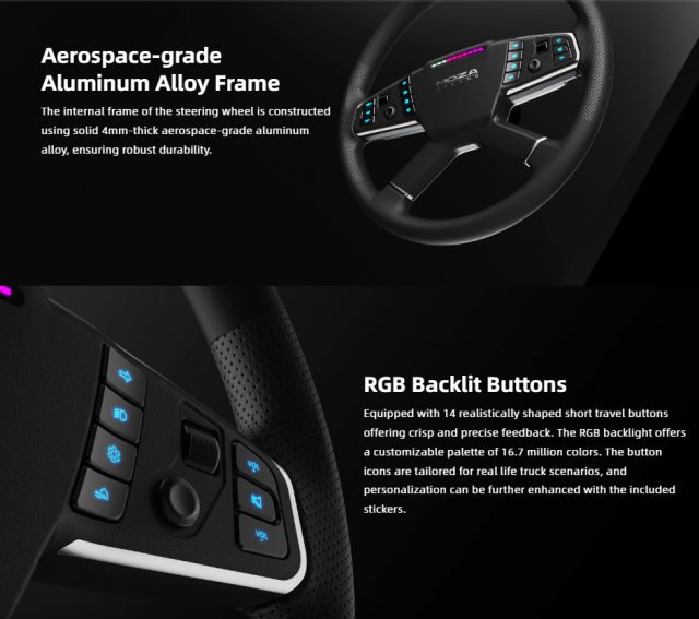 MOZA TSW Truck Wheel พวงมาลัย รุ่น MZ-RS060 รองรับ PC – Ban Leong Chin ...